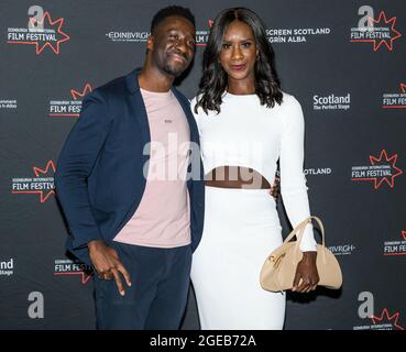 Actor and producer Moyo Akande at the Edinburgh International Film ...