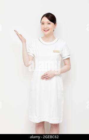Japanese Esthetician portrait Stock Photo - Alamy