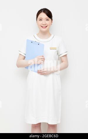 Japanese Esthetician portrait Stock Photo - Alamy
