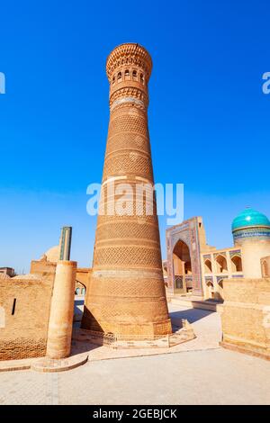 Kalyan Minaret and Kalyan mosque is a parts of the Poi Kalon islamic ...