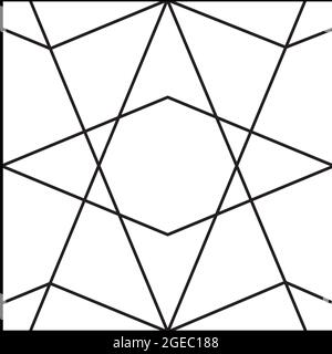 Mashrabiya pattern vector design Stock Vector Image & Art - Alamy