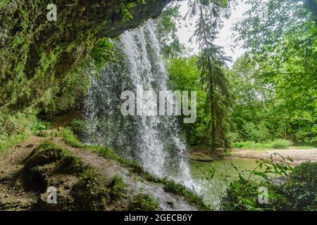 cascade fallerbach near the river enns in upper austria Stock Photo - Alamy
