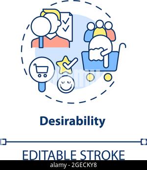 Product desirability concept icon Stock Vector Image & Art - Alamy