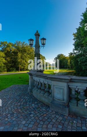 19th century landscape park Bürgerpark Hansestadt Bremen or Main City ...