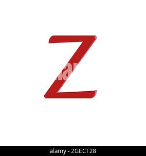 Small letter r colorful 3D abstract beautiful white background Stock ...