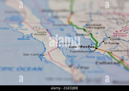 Map of Loreto Stock Photo - Alamy