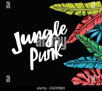 Summer neon text in frame with roses. Seasonal offer or sale ...