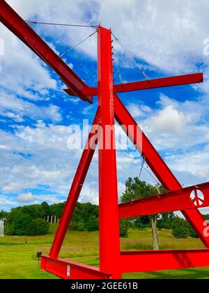 storm king art center,new windsor,ny. "wavefield" earth sculpture by ...