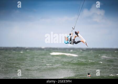 Sylt, Germany. 19th Aug, 2021. Land Rover Kitesurf World Cup Sylt 2021 ...