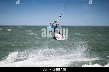 Sylt, Germany. 19th Aug, 2021. Land Rover Kitesurf World Cup Sylt 2021 ...