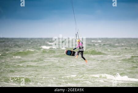 Sylt, Germany. 19th Aug, 2021. Land Rover Kitesurf World Cup Sylt 2021 ...