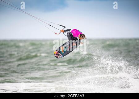 Sylt, Germany. 19th Aug, 2021. Land Rover Kitesurf World Cup Sylt 2021 ...