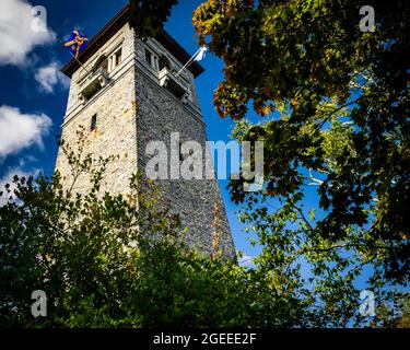 The Dingle Memorial Tower Stock Photo - Alamy