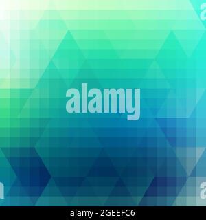 abstract geometric background with triangles and turquoise, dark orchid ...