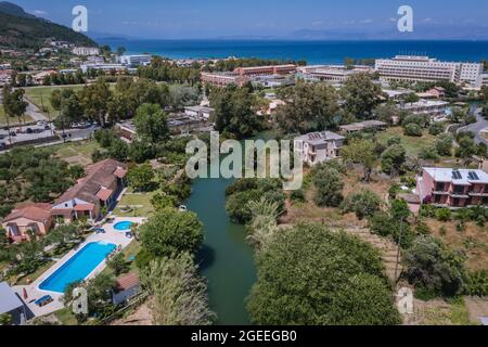 Messonghi River, Corfu, Ionian Islands, Greece Stock Photo - Alamy