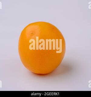 Caja Brazilian fruit on white background Stock Photo - Alamy