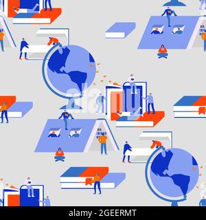 Student teamwork isolated cartoon vector illustrations Stock Vector ...