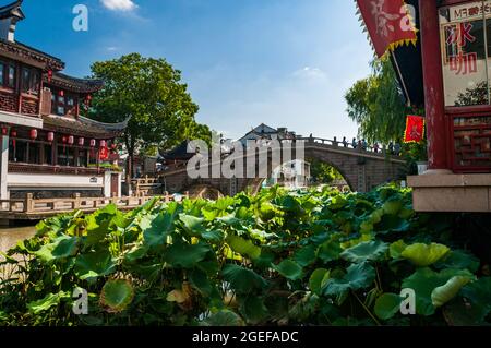 Qibao Old Town, Minhang District; Shanghai, China Stock Photo - Alamy