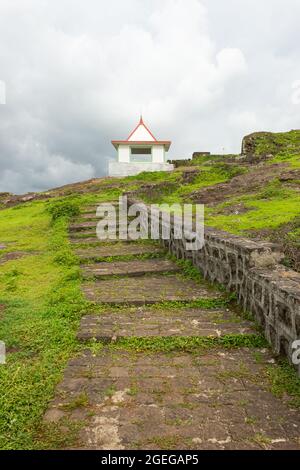 Lord Shiva Temple on top of Madakasira Fort, Penukonda, Andhra Pradesh ...