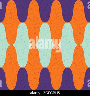 Roman ogee abstract vector seamless pattern background with elongated ...