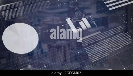Graphs and statistics moving 4k Stock Photo - Alamy