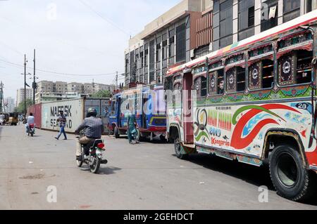Containers used in Ashura mourning procession in connection of 10th ...