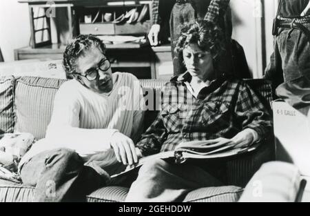 Susan Sarandon on the set of her new movie, a remake of 'ALFIE', on ...