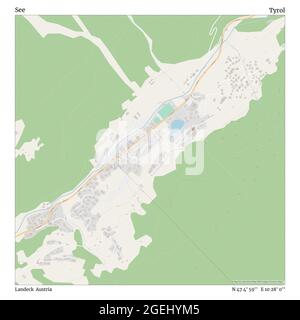 Landeck. Cartographic. Maps, Topographic maps. 1908. Lionel Pincus and ...