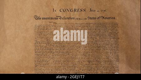 Written constitution of the United States 4k Stock Photo - Alamy