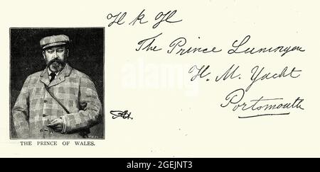 The Prince of Wales, later King Edward VIII, during his visit to ...