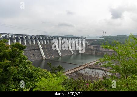 Sardar Sarovar Dam, Narmada river, Kevadiya, Navagam, Baroda, Vadodara ...