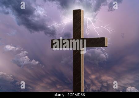 Heavenly background with dramatic clouds. Religion concept of divine ...