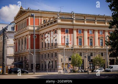 Vienna Concert hall called Musikverein in the city center - VIENNA ...