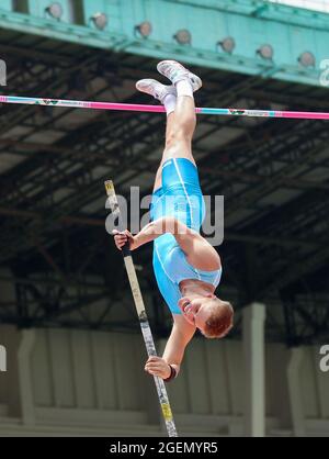 Nairobi, Kenya. 20th Aug, 2021. Venla Saari of Finland competes during ...
