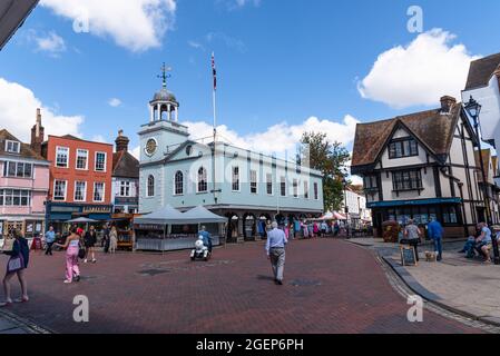 Market hall, Faversham Stock Photo - Alamy