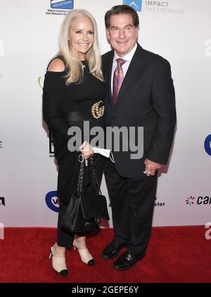 (L-R) Candace Garvey and Steve Garvey arrives at the 21st Annual Harold ...