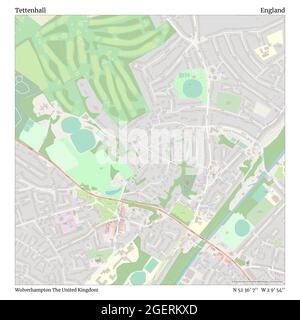Road Map of Wolverhampton, England Stock Photo - Alamy