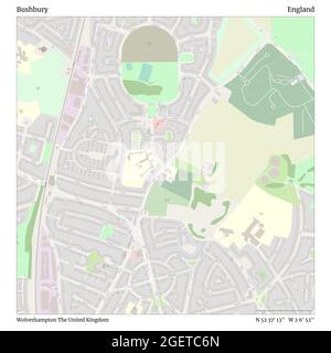 Road Map of Wolverhampton, England Stock Photo - Alamy