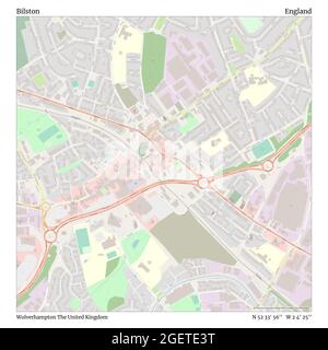 Road Map of Wolverhampton, England Stock Photo - Alamy