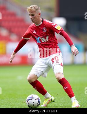 Charlton Athletic's Charlie Kirk during the Sky Bet League One match at ...