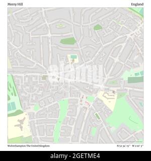 Road Map of Wolverhampton, England Stock Photo - Alamy