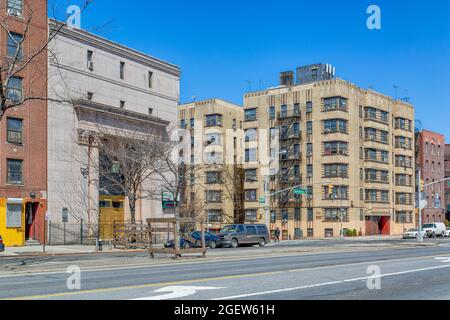1275 Grand Concourse, built in 1927 as synagogue Temple Adath Israel ...