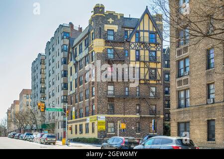 1515 Grand Concourse is a neo-Tudor oddity among the many Art Deco ...