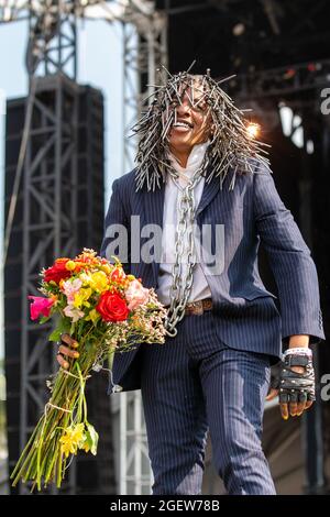 August 20, 2021, Chicago, Illinois, U.S: Rapper FEMDOT (FEMI ADIGUN ...