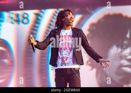 Lil Tecca (Tyler-Justin Anthony Sharpe) during the Day N Vegas Music ...