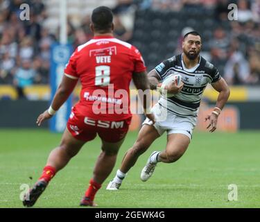 Albert Vete #8 of Hull KR during pre match warm up Stock Photo - Alamy