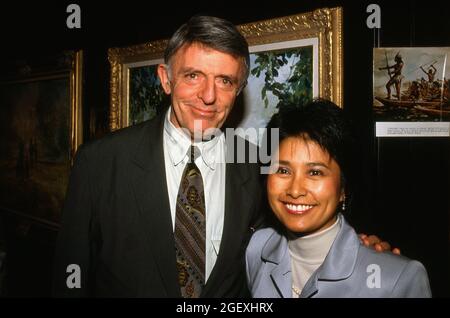 John Astin during the Unveiling of Eva Gabor Portrait - October 26 ...