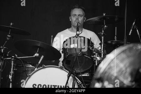 British Indie band Scouting for girls perform live at Gateways Live ...