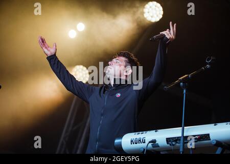 British Indie band Scouting for girls perform live at Gateways Live ...