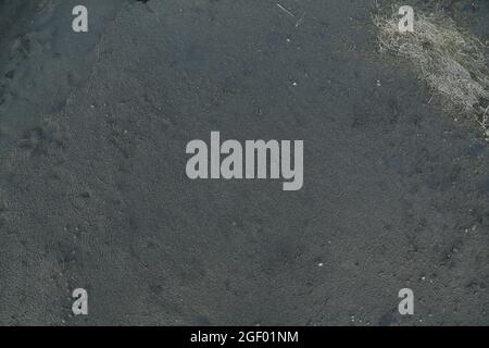 Fine black earth texture with various shapes and elements Stock Photo ...